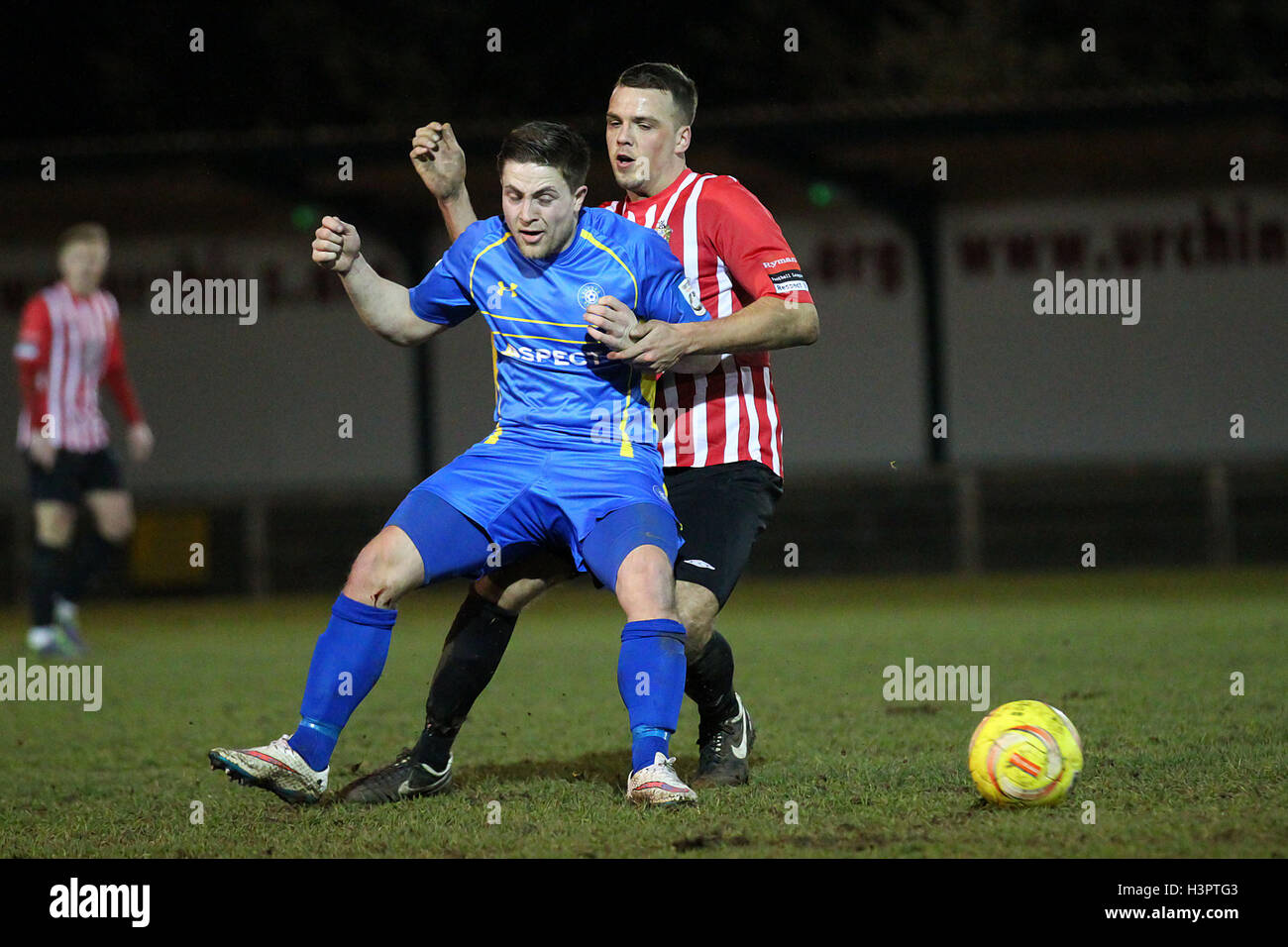 Danny Johnson of Hornchurch and Lewis Taaffe of Concord - AFC ...