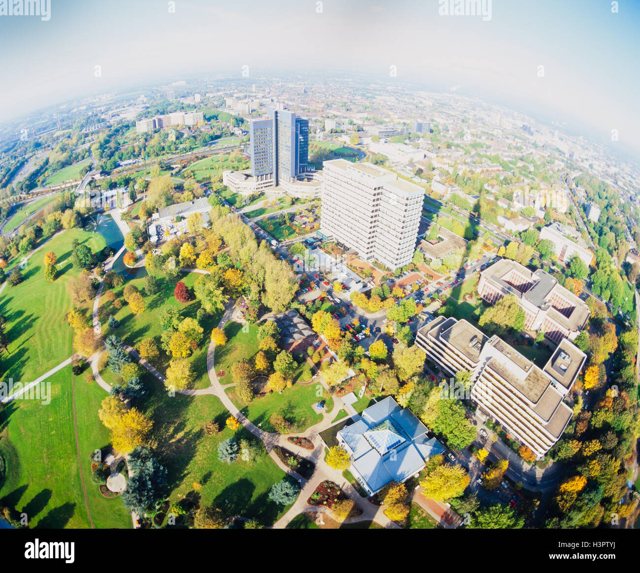 Westphalia Park Florian tower Dortmund Germany Stock Photo - Alamy