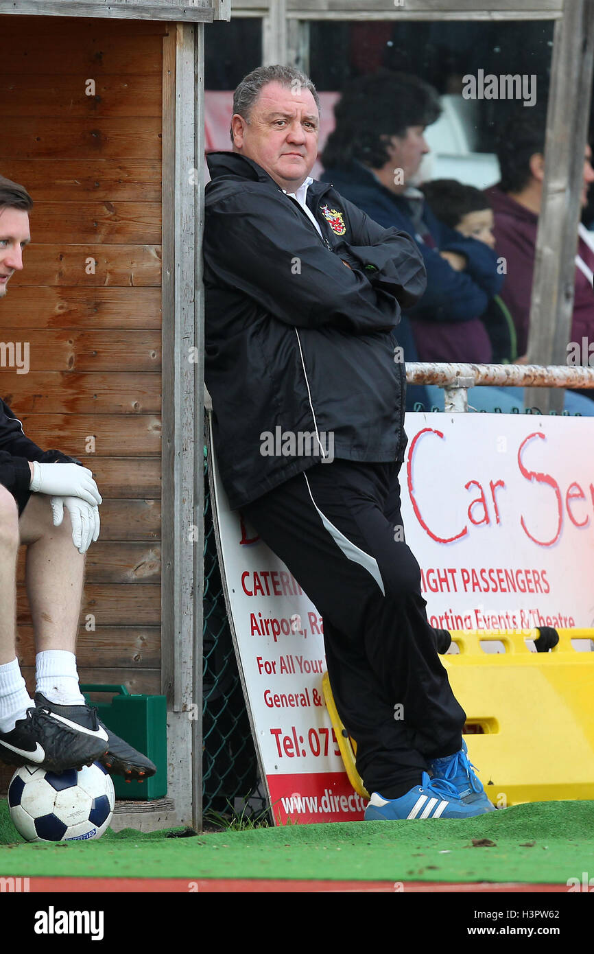 AFC Hornchurch chairman Colin McBride - AFC Hornchurch vs Enfield Town ...