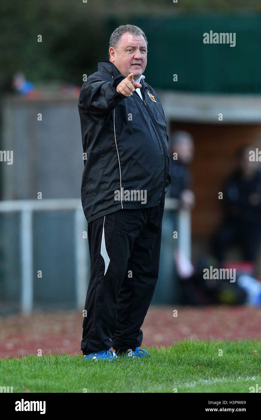 AFC Hornchurch chairman Colin McBride - AFC Hornchurch vs Enfield Town ...