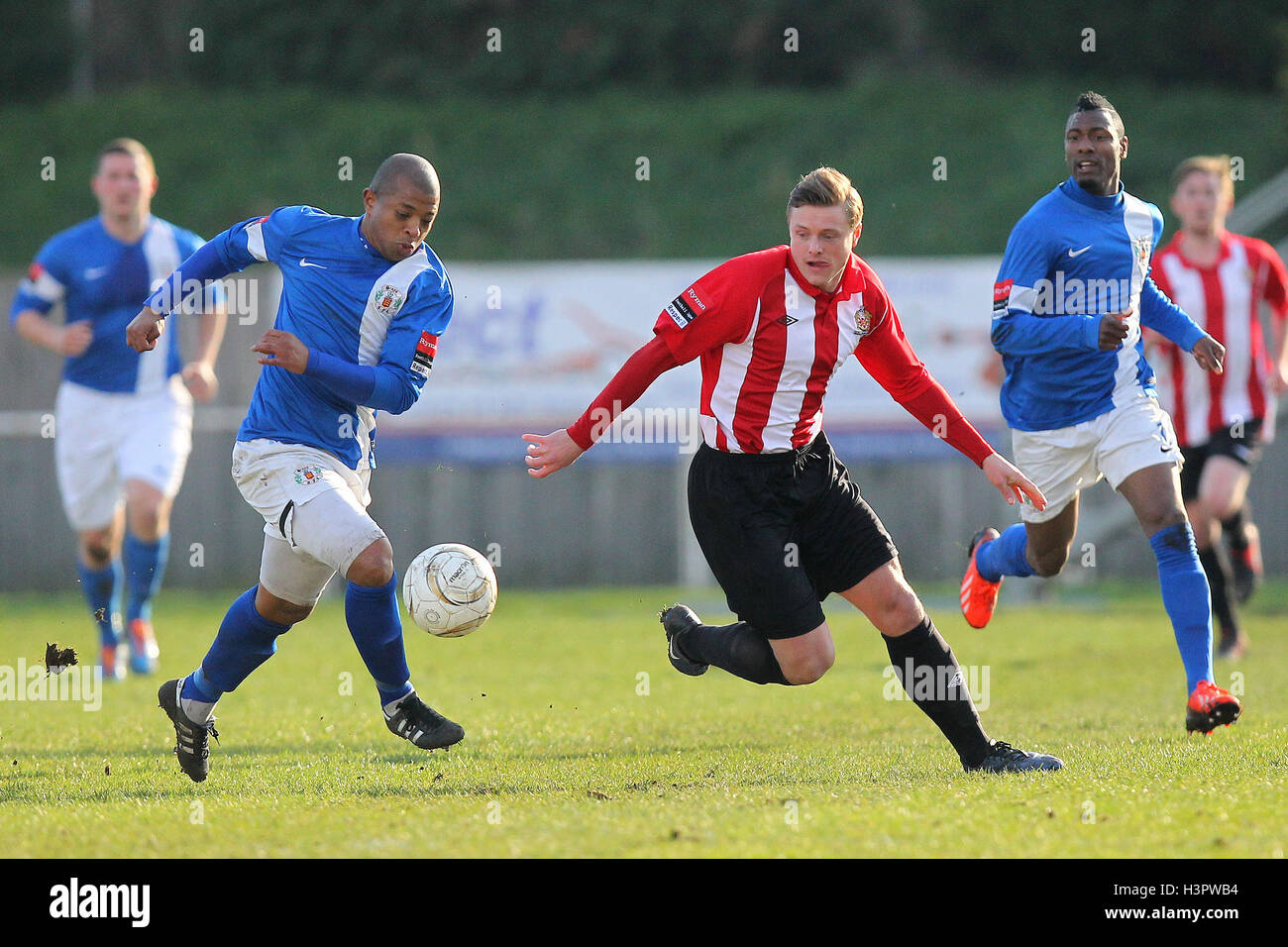 George Purcell of Hornchurch and Leon Lalite of Grays - AFC Hornchurch ...