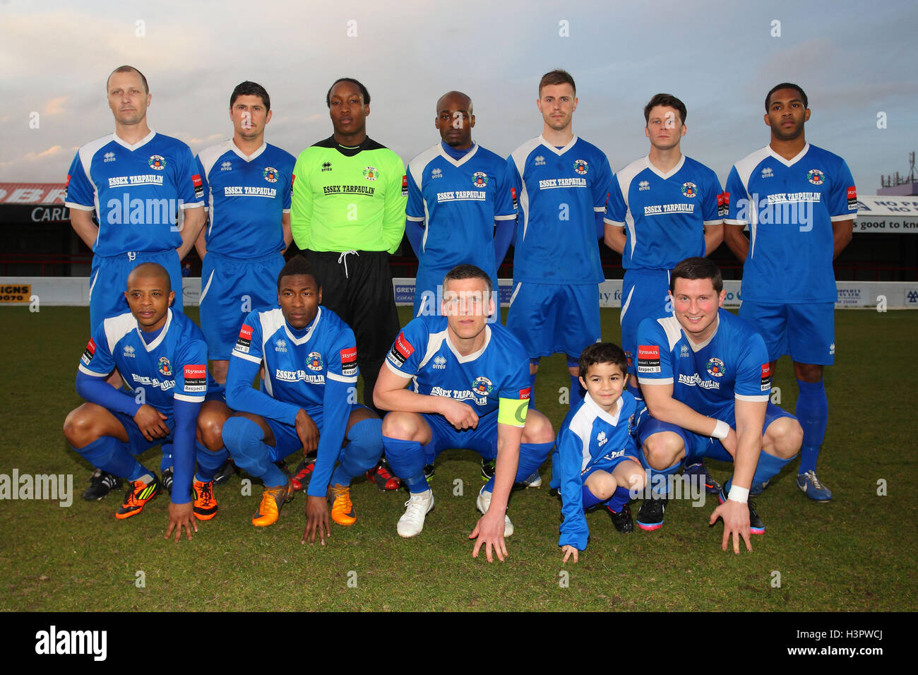 Grays Athletic players pose for a team photo ahead of kick-off - AFC ...
