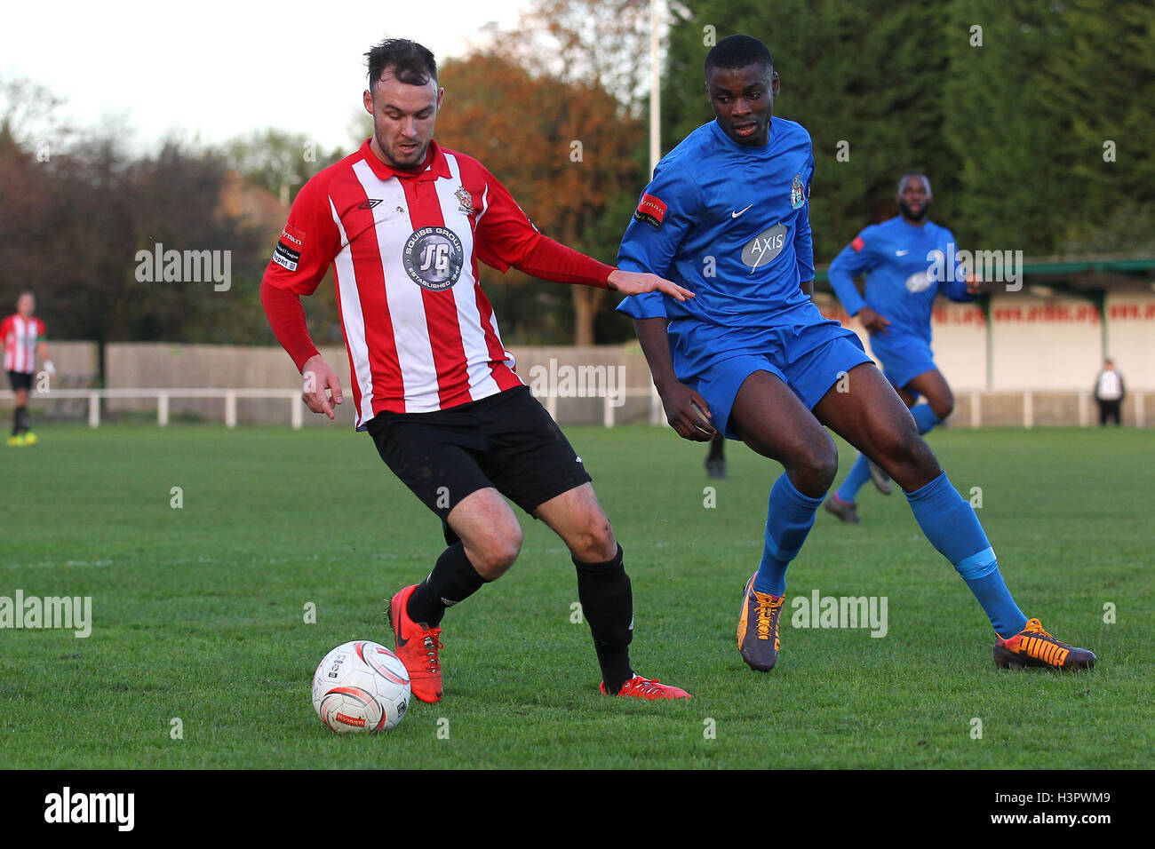 Martin Tuohy in action for Hornchurch - AFC Hornchurch vs Harrow ...