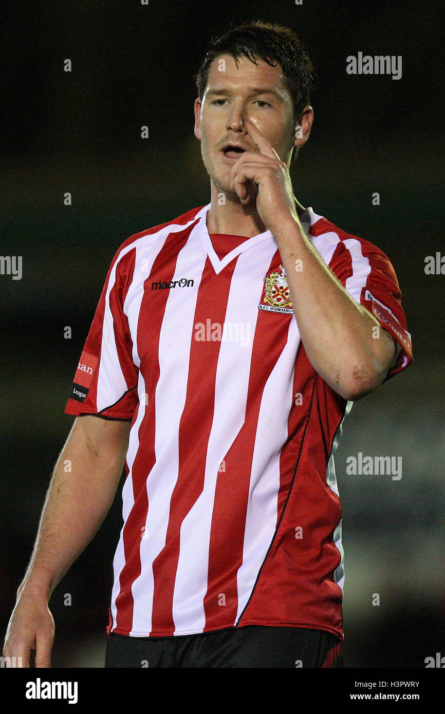 Frankie Curley of Hornchurch - AFC Hornchurch vs Harrow Borough - Ryman ...