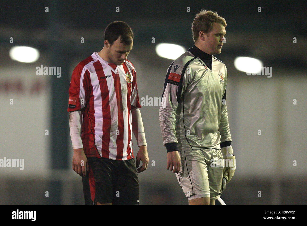 Disappointment for Joe Woolley (R) and Martin Tuohy at the final ...