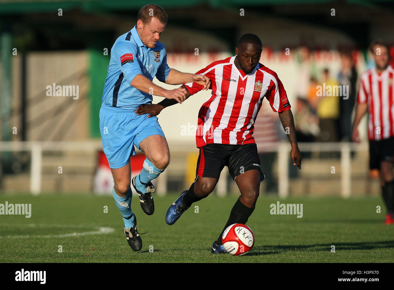 Les Thompson in action for Hornchurch - AFC Hornchurch vs Kingstonian ...