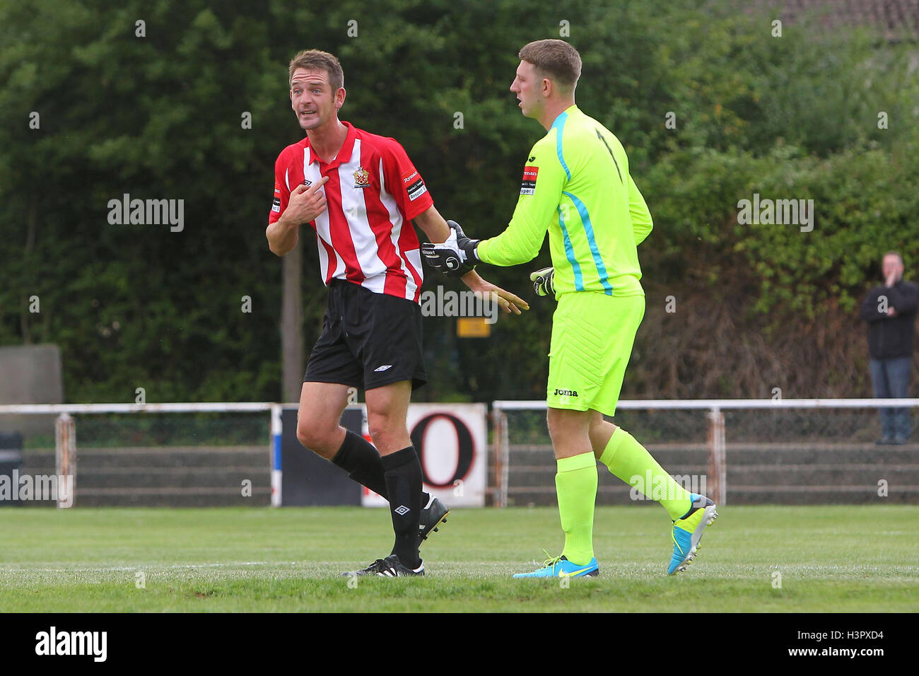Grassroots football assistant referee hi-res stock photography and ...