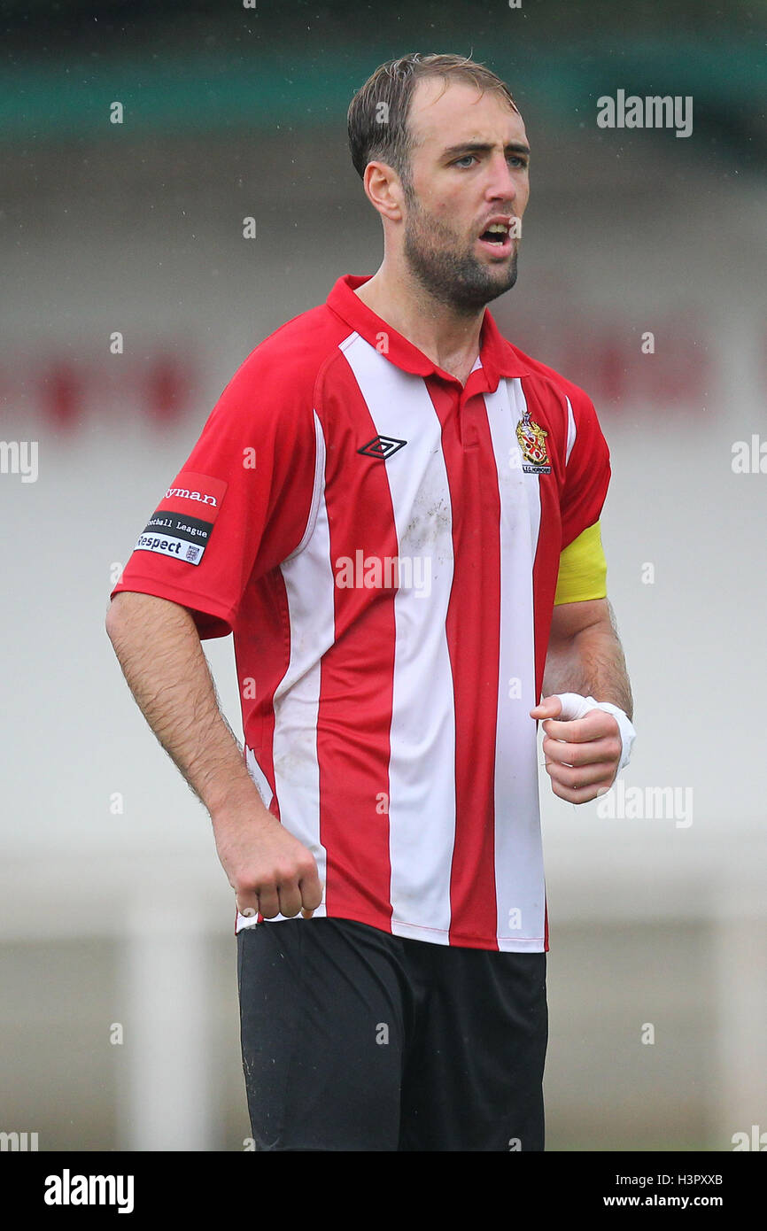Elliot Styles in action for Hornchurch - AFC Hornchurch vs Bury Town ...