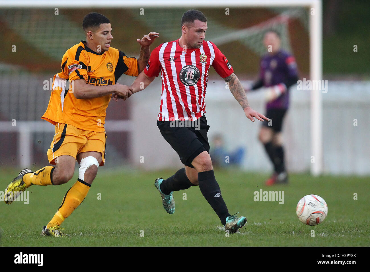 Billy Coyne in action for Hornchurch - AFC Hornchurch vs Merstham - FA ...