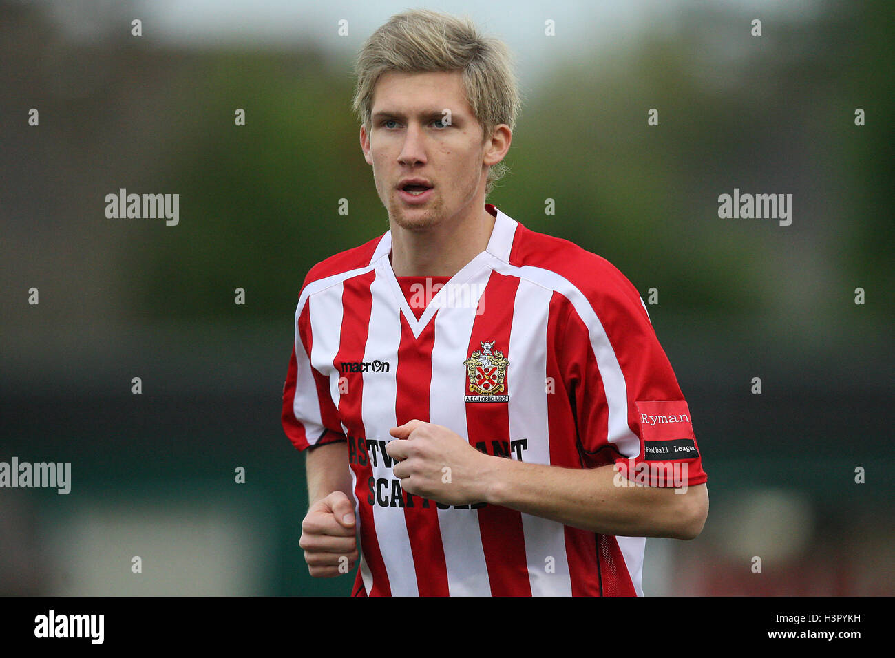 Lewis Smith of Hornchurch - AFC Hornchurch vs Tonbridge Angels - Ryman ...