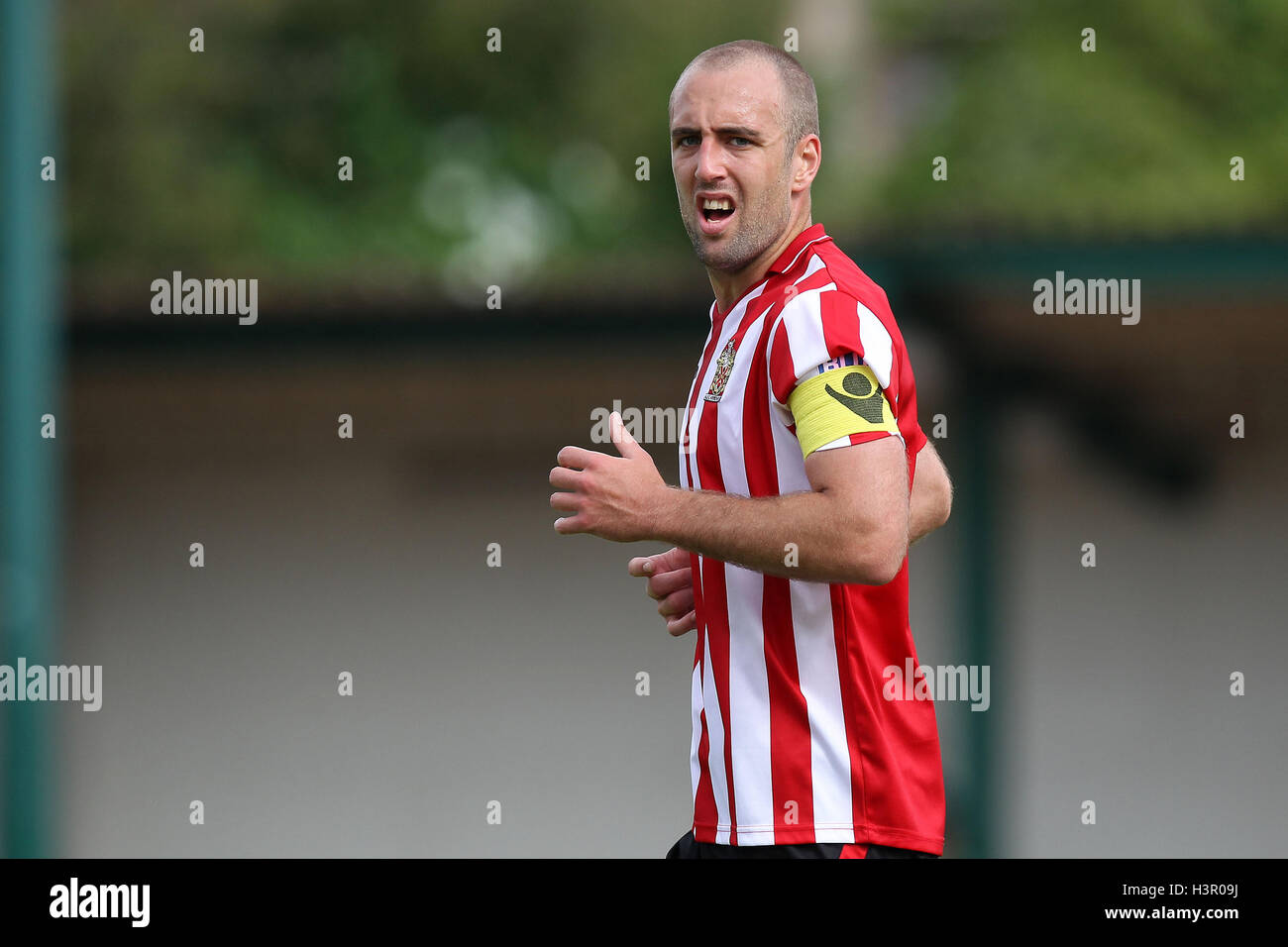 Elliot Styles of AFC Hornchurch - AFC Hornchurch vs Weston-super-Mare ...