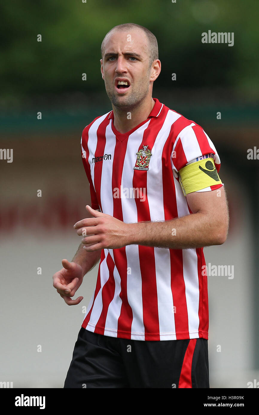 Elliot Styles of AFC Hornchurch - AFC Hornchurch vs Weston-super-Mare ...