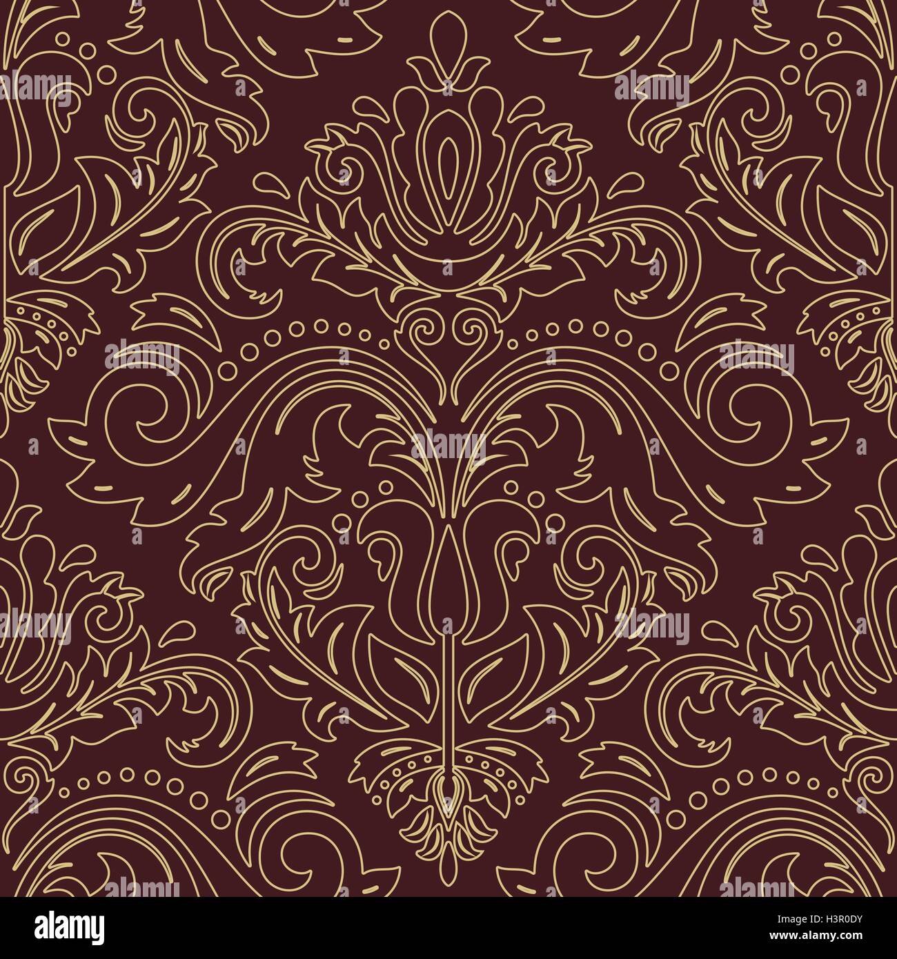 Seamless Vector Classic Pattern Stock Vector Image & Art - Alamy
