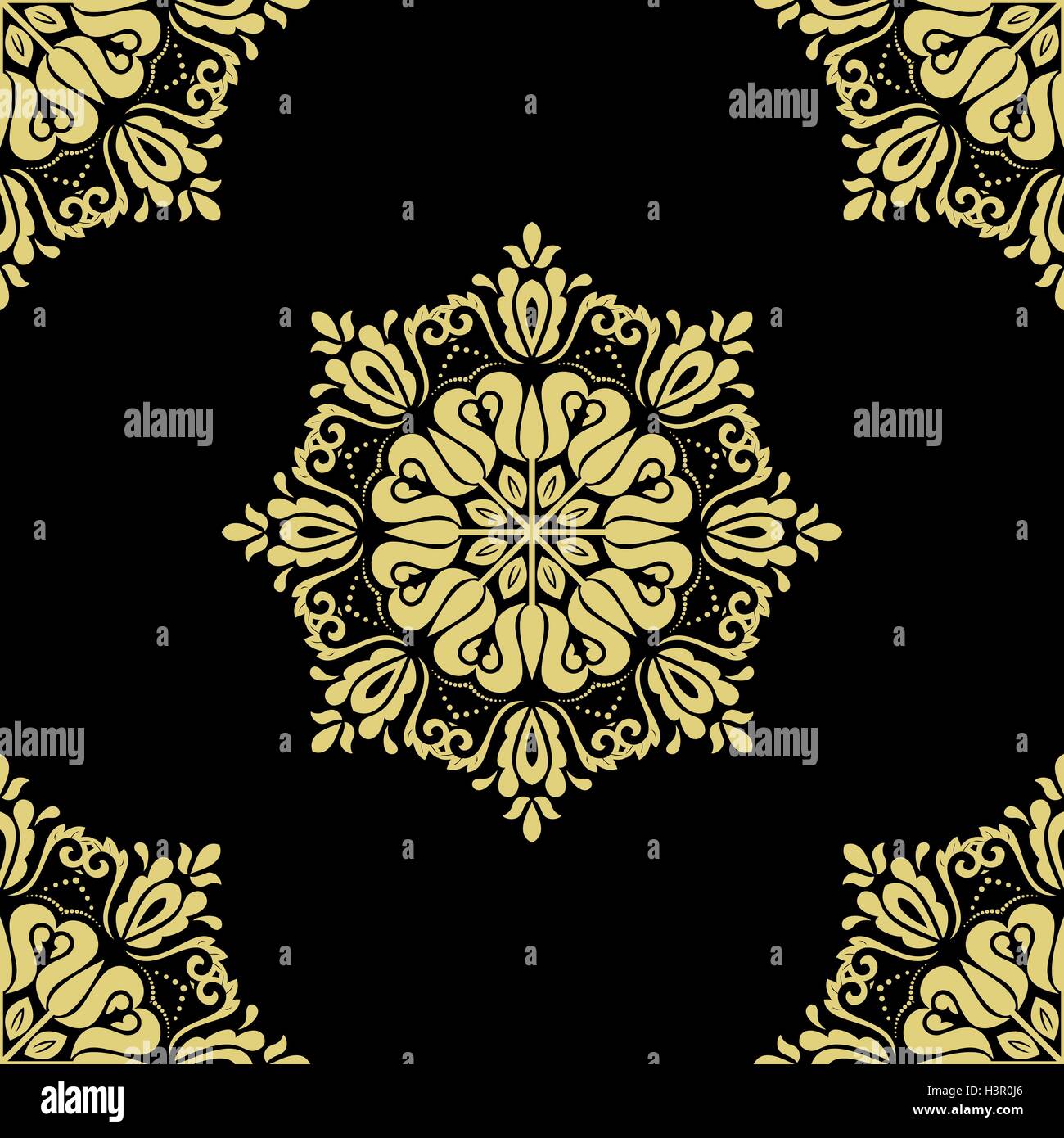 Seamless Vector Classic Pattern Stock Vector Image & Art - Alamy