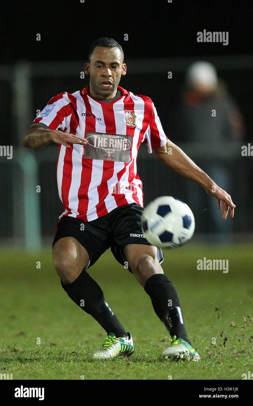 Chris Bourne of Hornchurch - Chelmsford City vs AFC Hornchurch - Blue ...