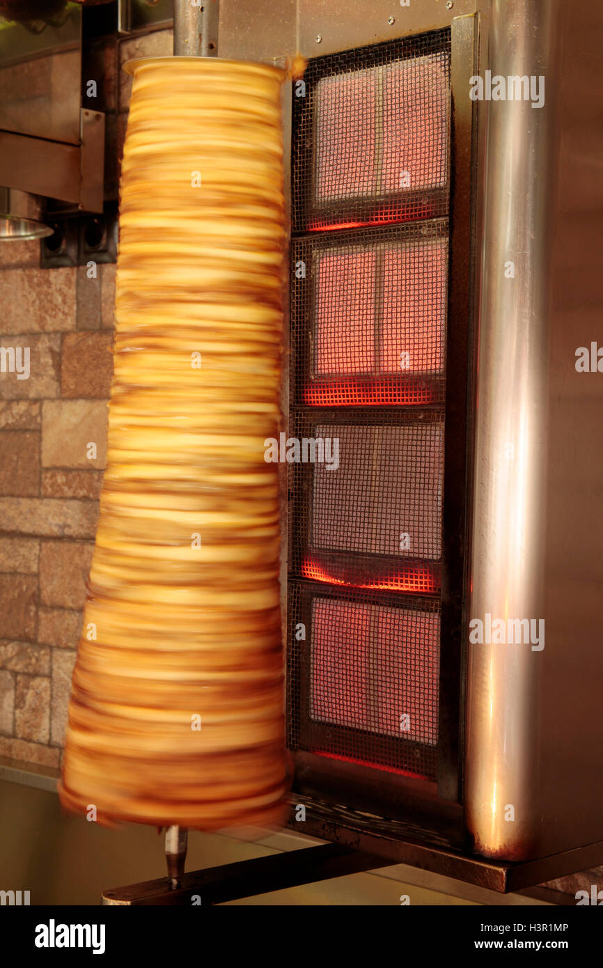 Turkish style kebab sandwich hi-res stock photography and images - Alamy