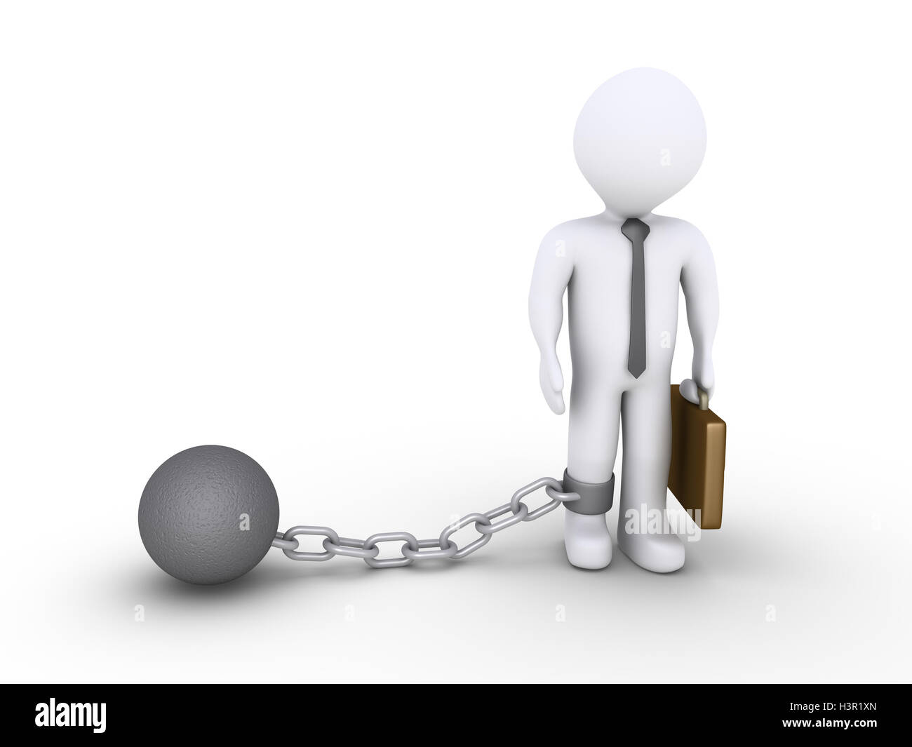 Ball and chain leg hi-res stock photography and images - Alamy