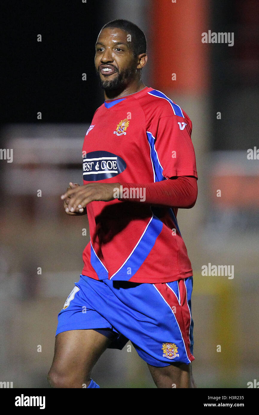 Josh Scott of Dagenham - Dagenham & Redbridge vs Romford - Essex FA ...