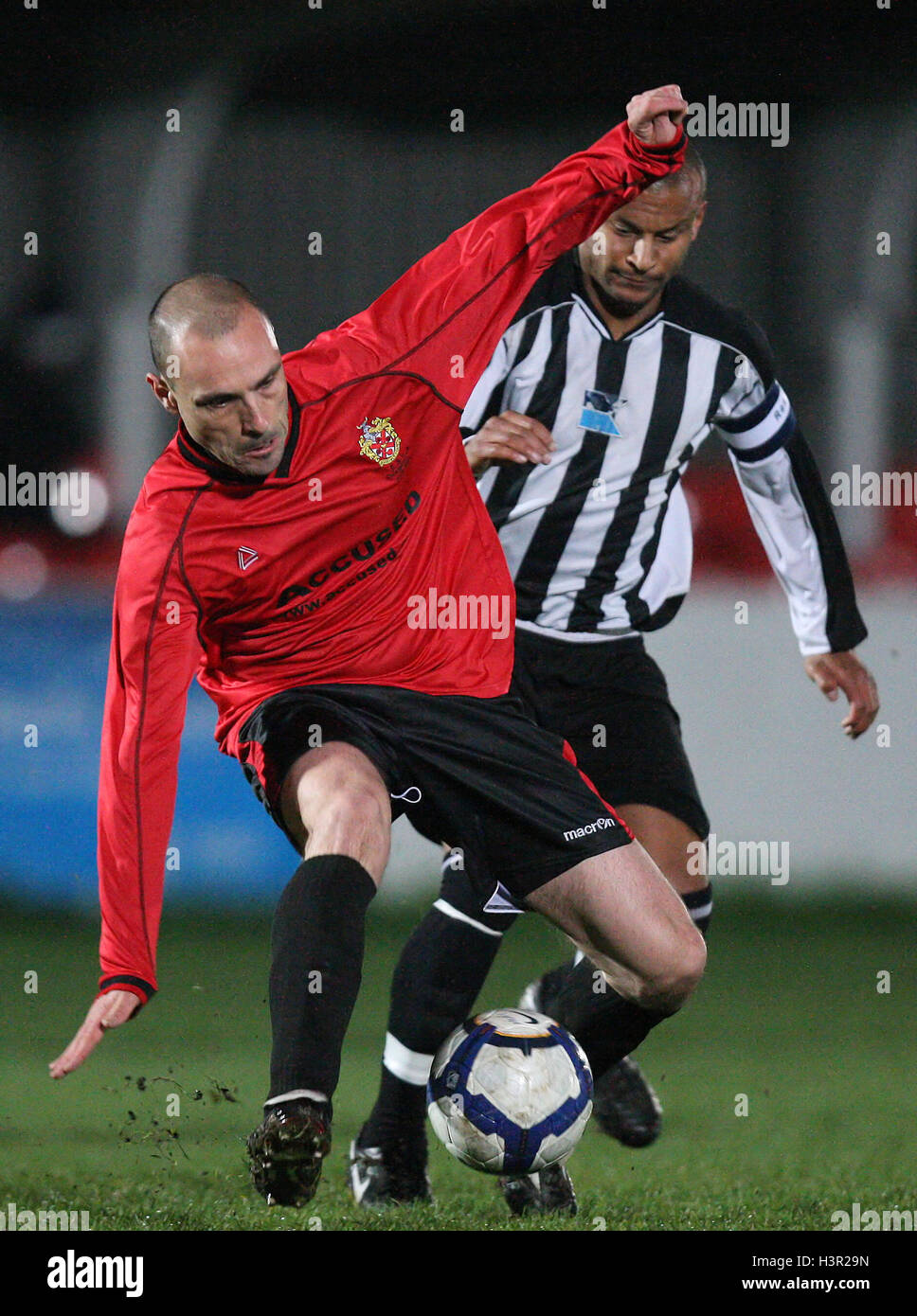 Jonathan Hunt in action for Hornchurch - Eton Manor vs AFC Hornchurch ...