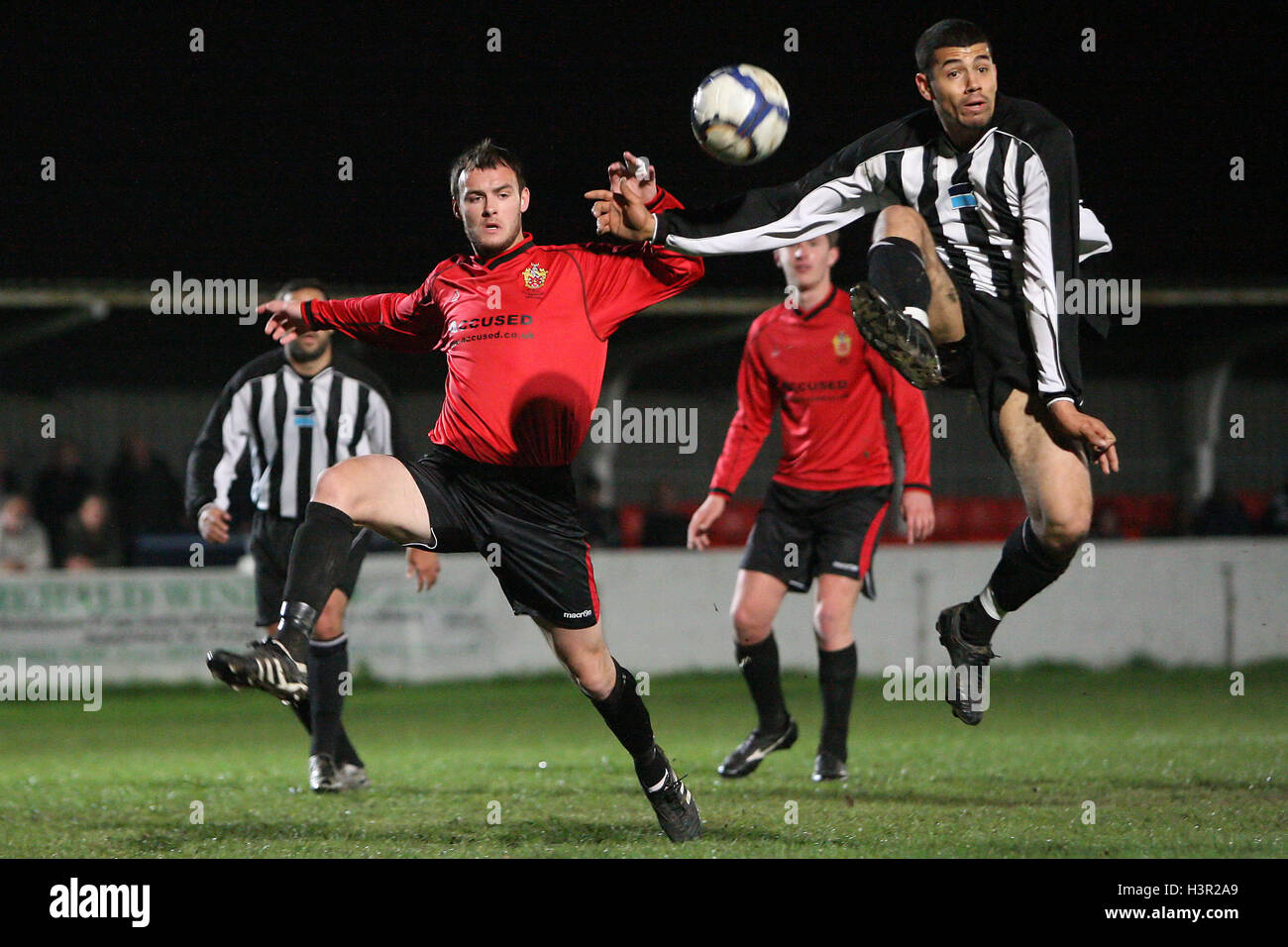 Martin Tuohy in action for Hornchurch - Eton Manor vs AFC Hornchurch ...