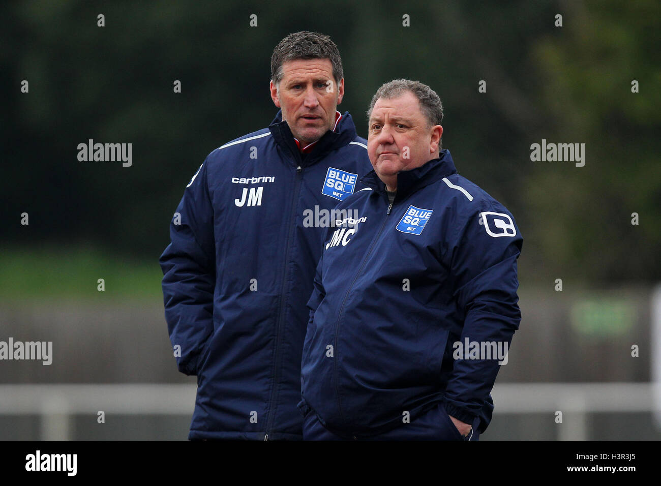 Hornchurch chairman Colin McBride (R) and manager Jim McFarlane - AFC ...