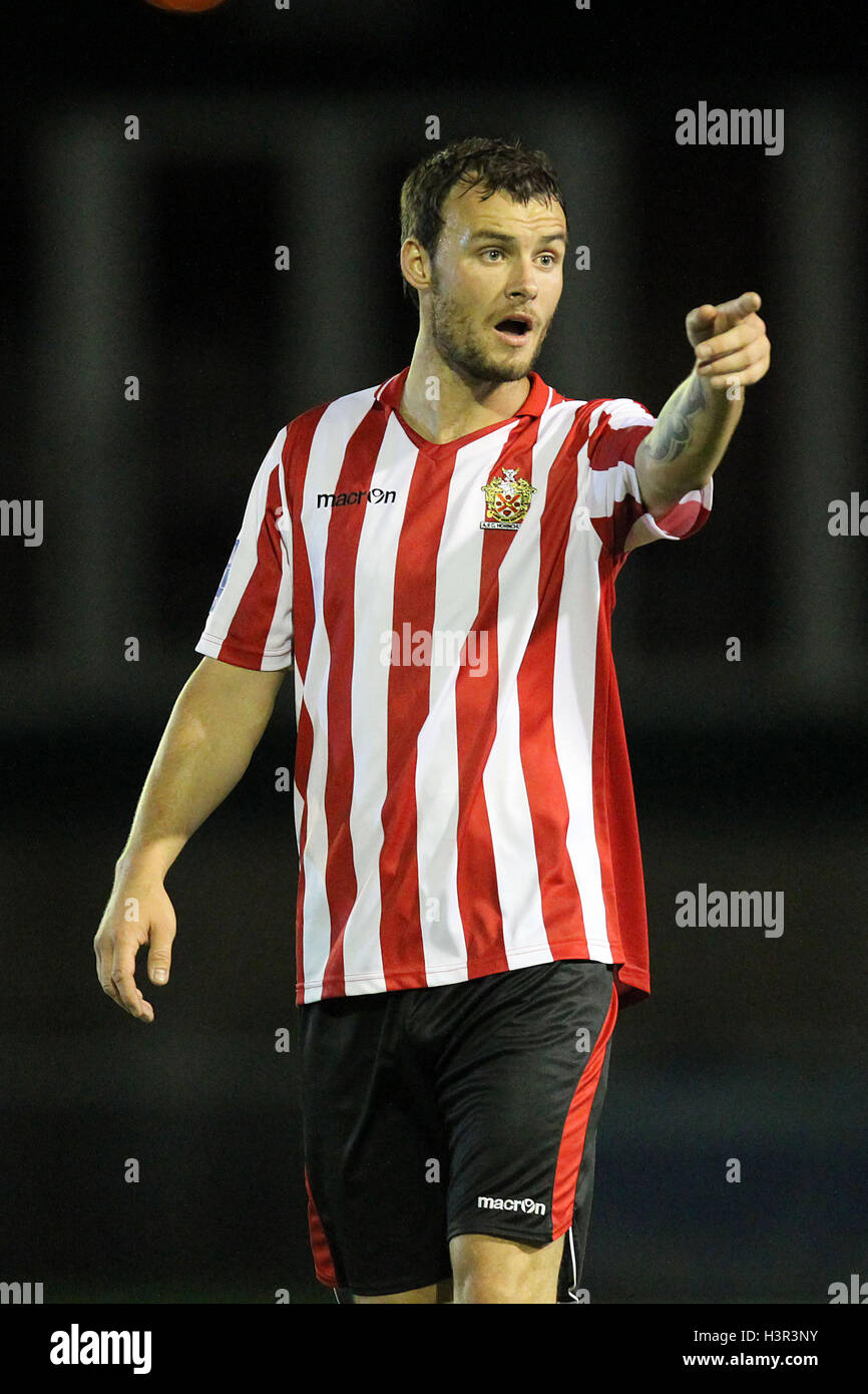 Martin Tuohy of AFC Hornchurch - AFC Hornchurch vs Boreham Wood - Blue ...