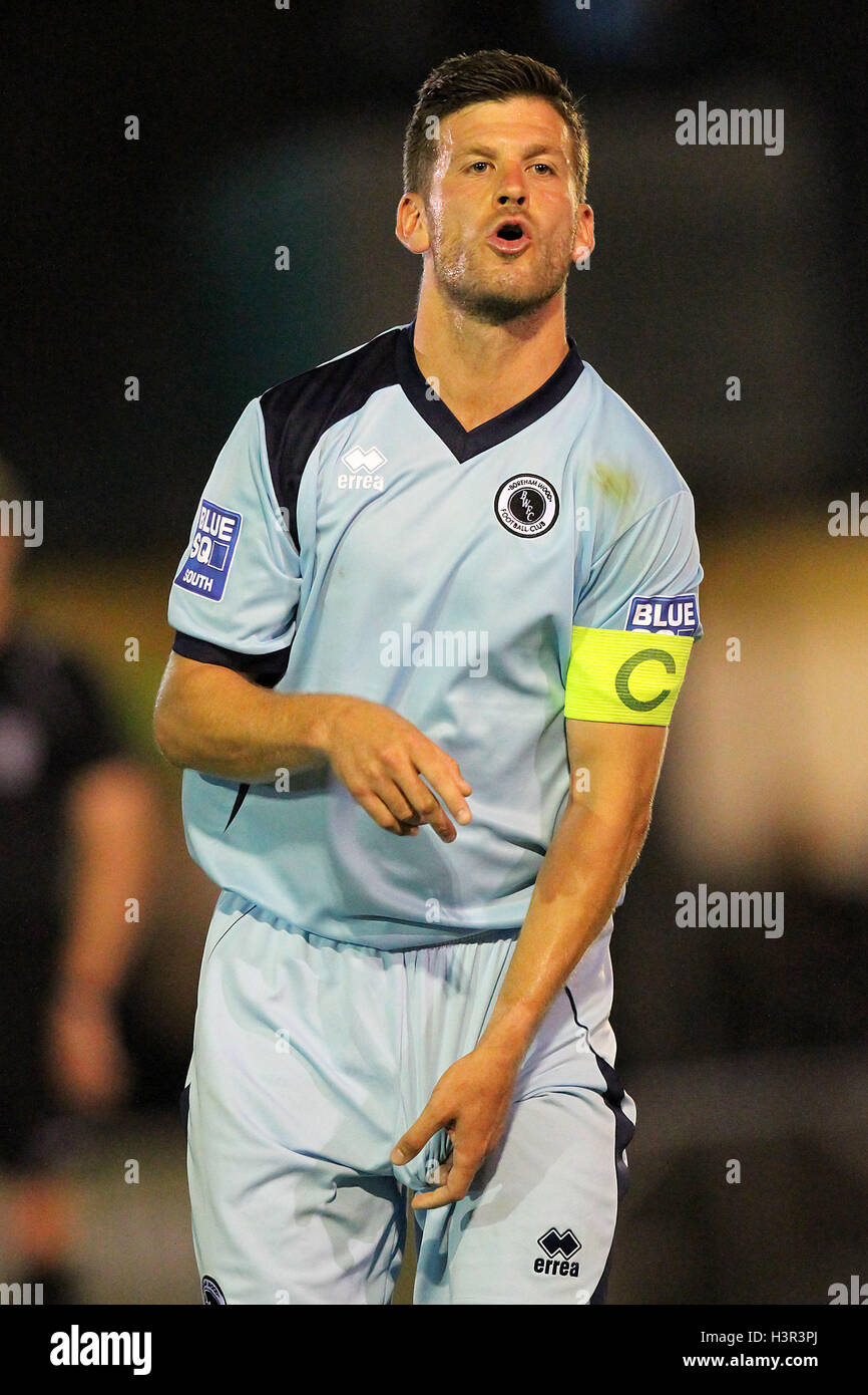 Luke Gerrard of Boreham Wood - AFC Hornchurch vs Boreham Wood - Blue ...