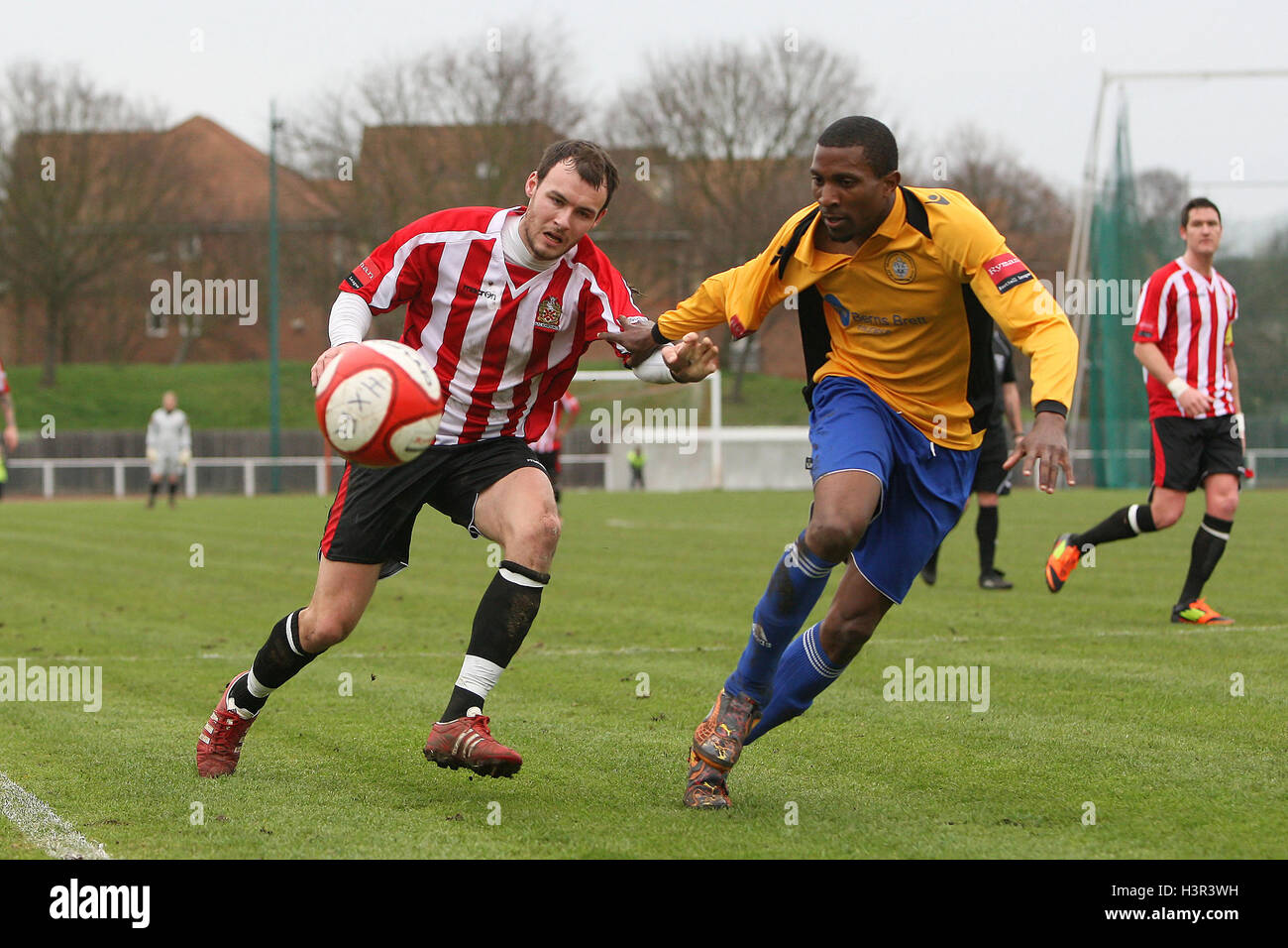 Martin Tuohy in action for Hornchurch - AFC Hornchurch vs Cray ...