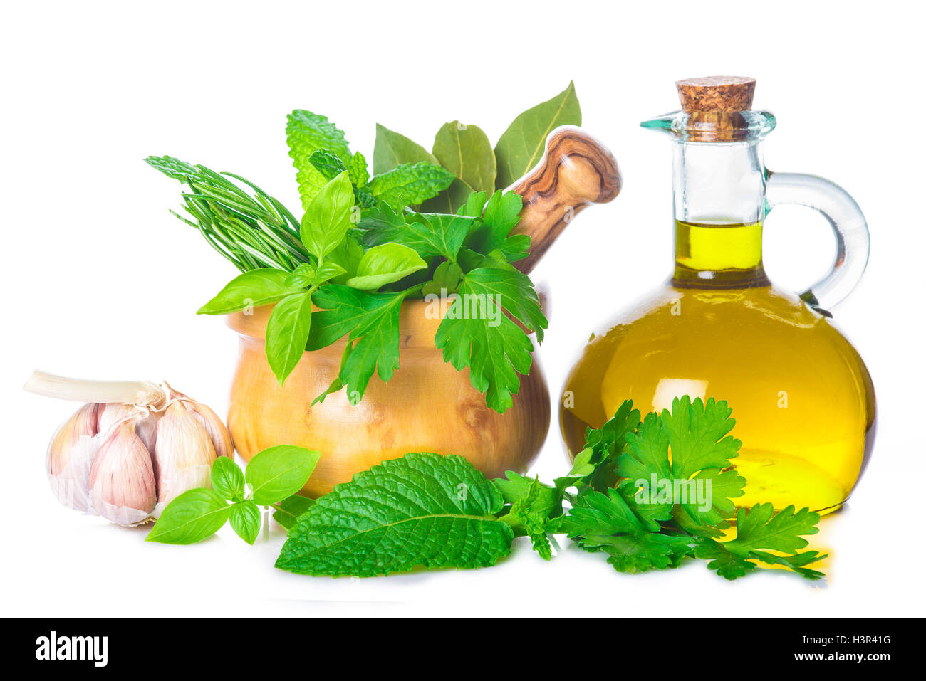 Herbs and condiments isolated hi-res stock photography and images - Alamy