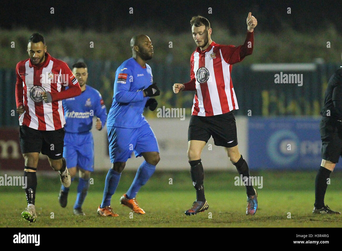 Martin Tuohy Goal Hornchurch Celebrates High Resolution Stock ...