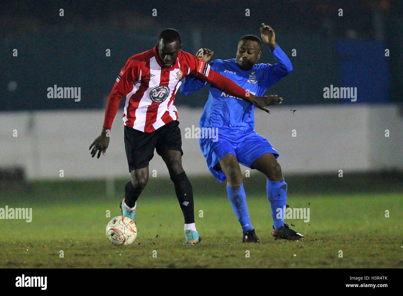 Junior Luke of Hornchurch and Tobi Joesph of Redbridge - Redbridge vs ...