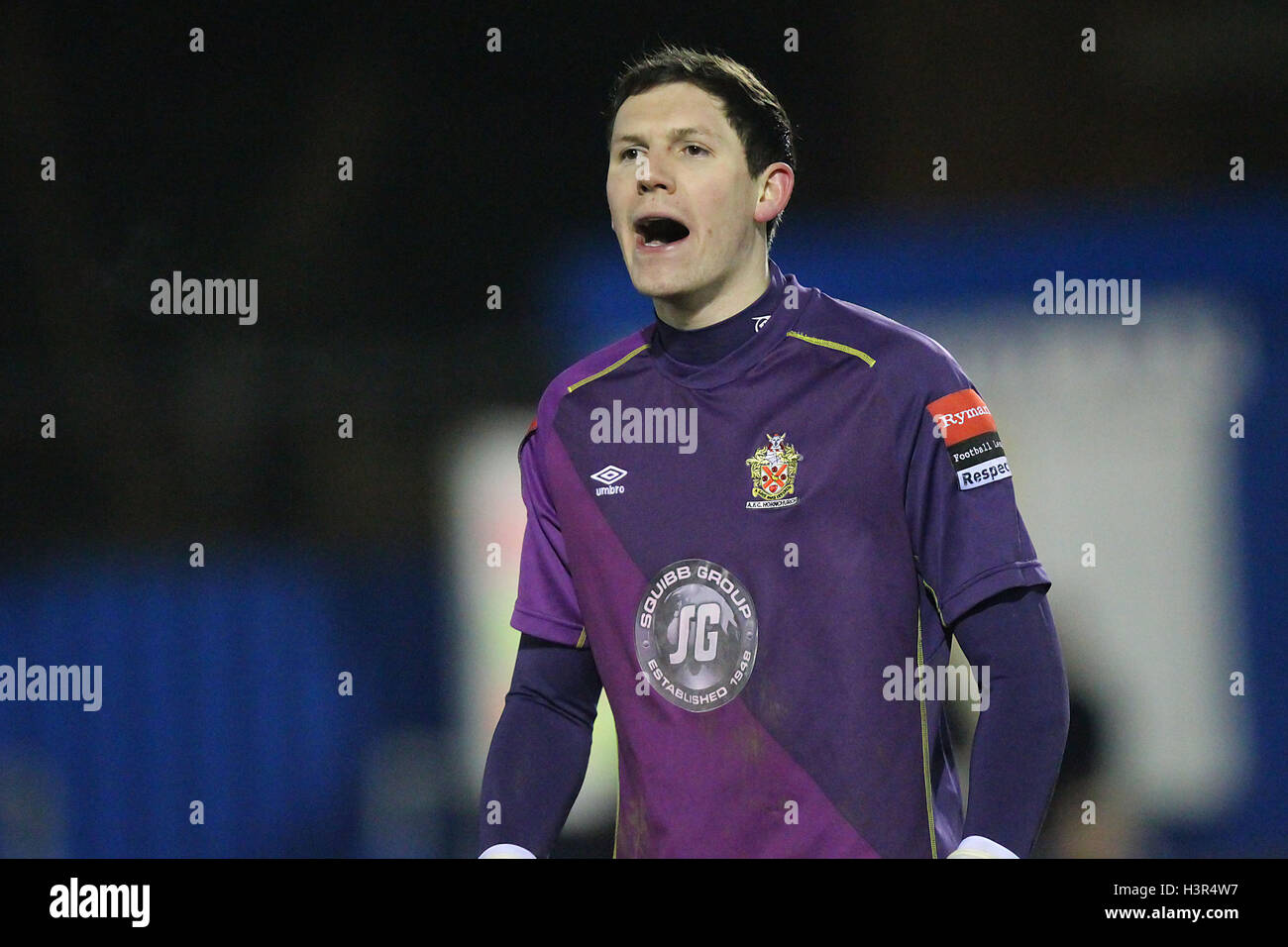 Sam Mott of Hornchurch - Redbridge vs AFC Hornchurch - Essex FA Senior ...