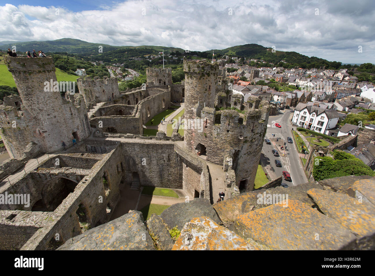 Castell conwy edward i hi-res stock photography and images - Alamy