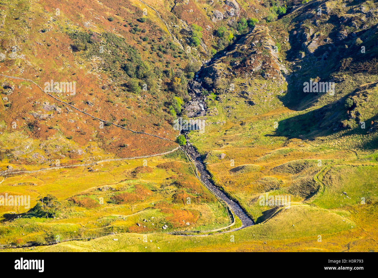 Swindale, a valley on the eastern edge of the Lake District National ...