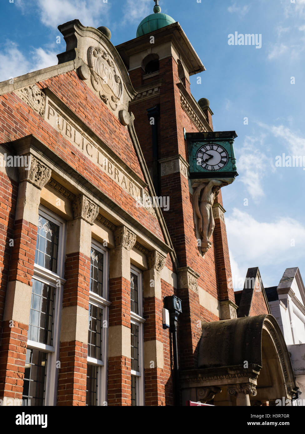 Caversham Library, Caversham, Reading, Berkshire, England, UK, GB Stock ...