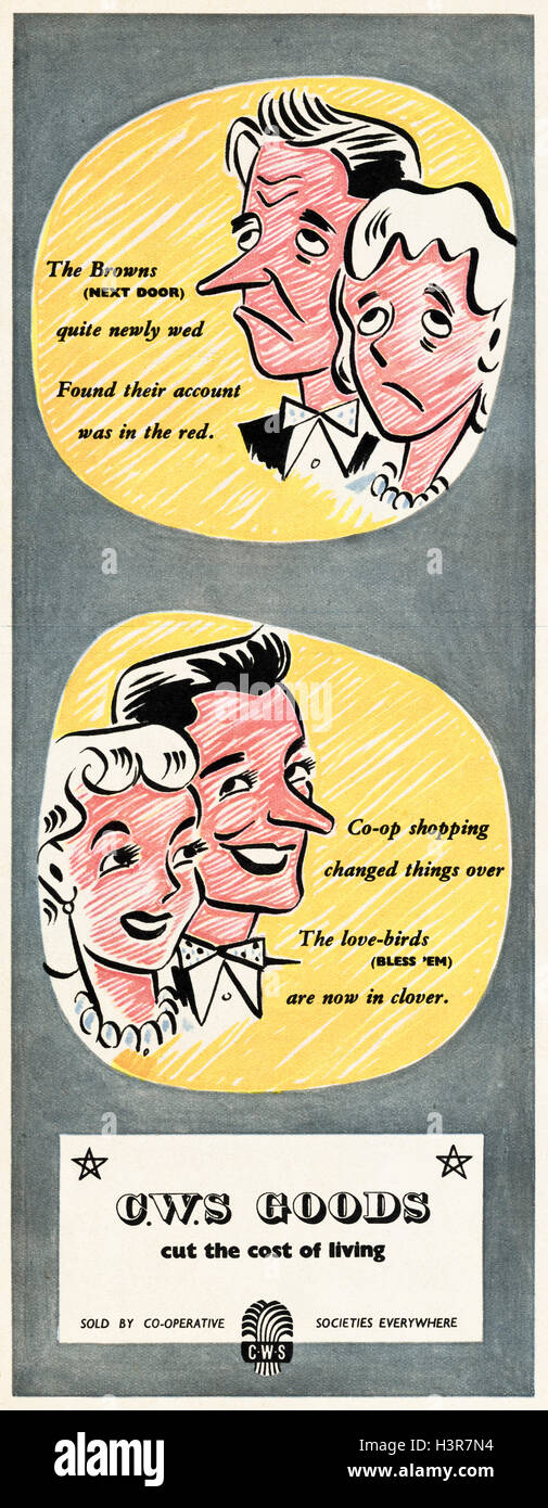 1950s advertising advert from original old vintage magazine dated 1952 ...