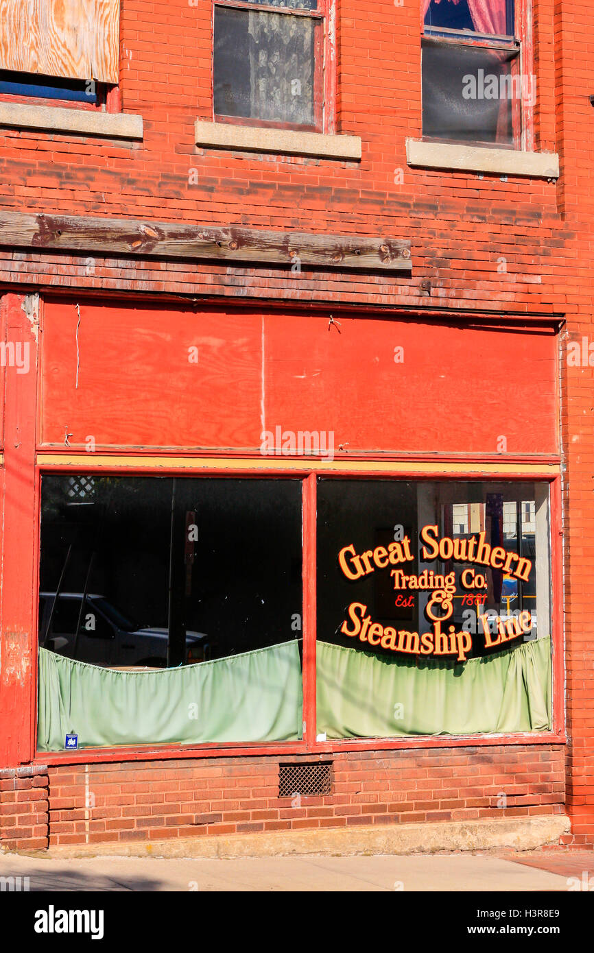 The now closed Great Southern Trading Company and Steamship Line ...