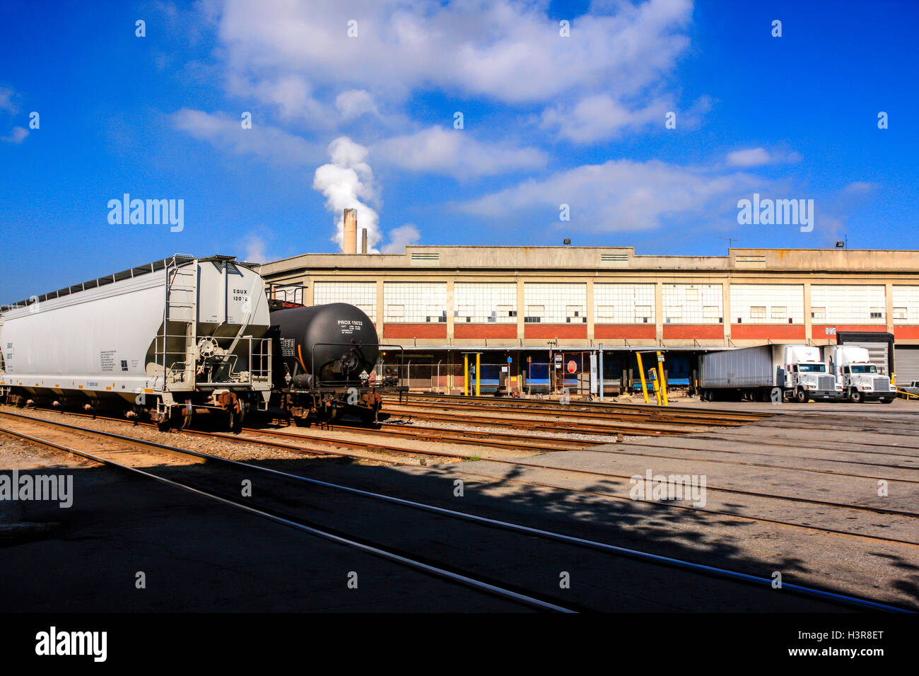 The Evergreen Packing paper factory at Canton in North Carolina Stock ...