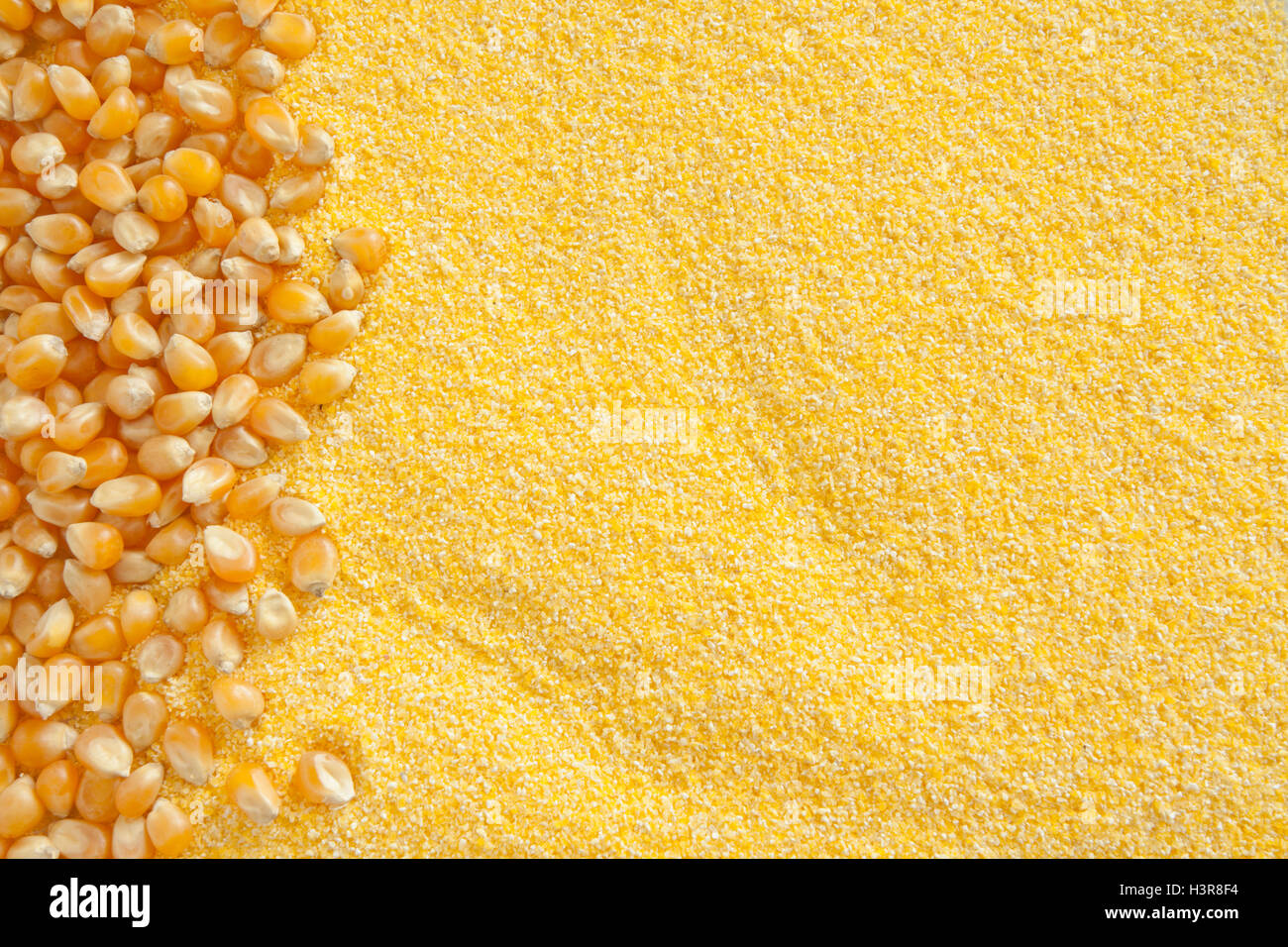 minced and natural corn Stock Photo - Alamy