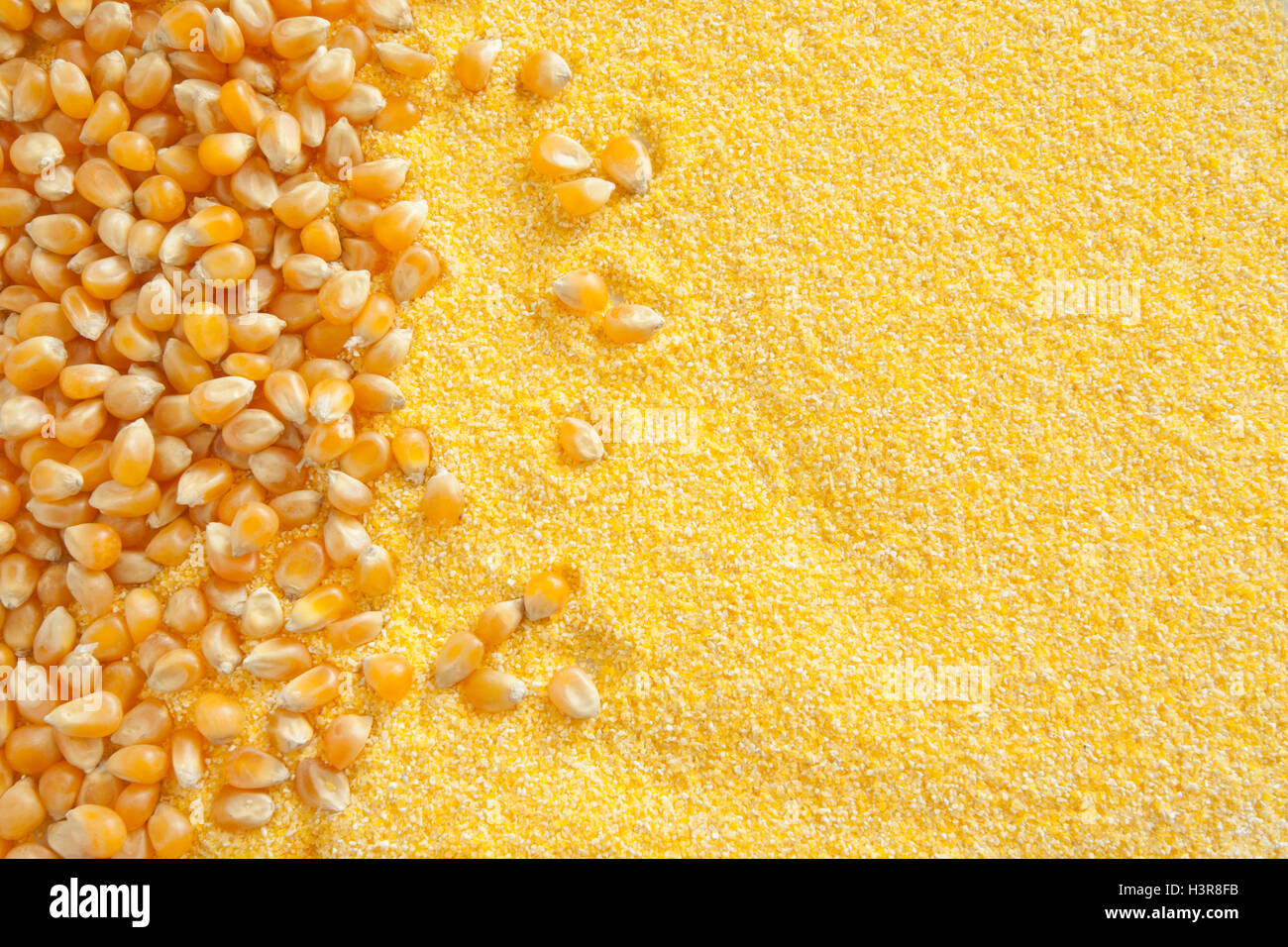 minced and natural corn Stock Photo - Alamy