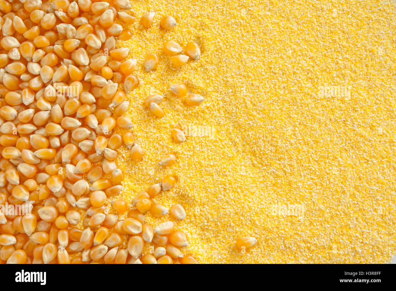 minced and natural corn Stock Photo - Alamy