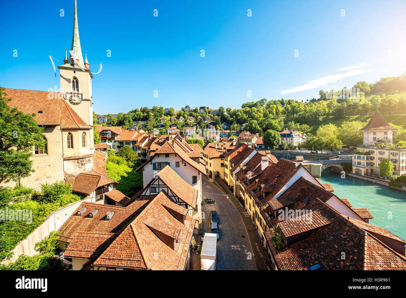 Berne old town unesco tourism hi-res stock photography and images - Alamy
