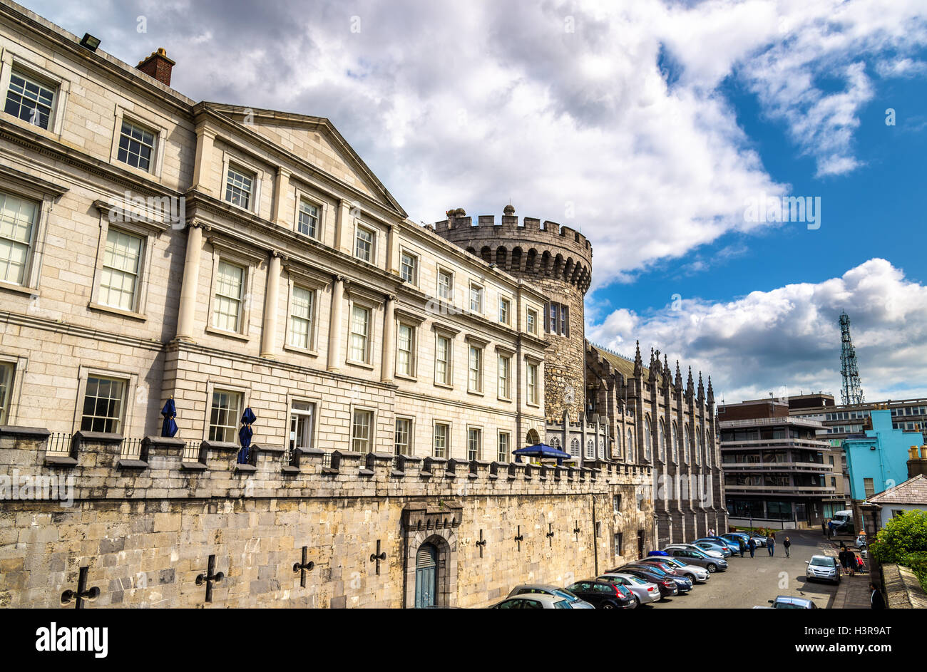 Dublin castle record tower hi-res stock photography and images - Alamy