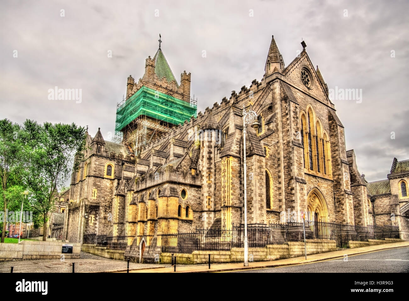 Christ Church Cathedral in Dublin - Ireland Stock Photo - Alamy