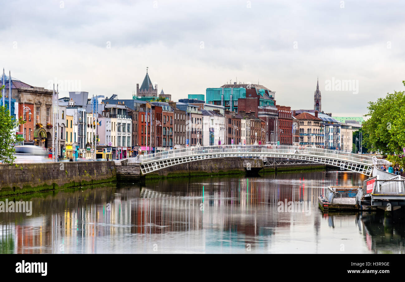 Destination dublin ireland tourism tourist destination bridge hi-res ...