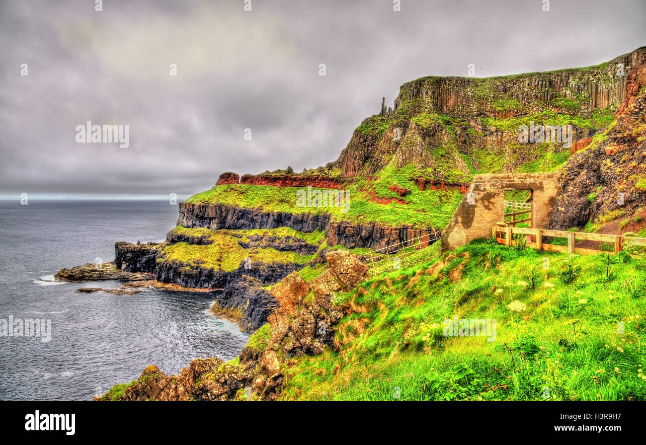 Island giants causeway antrim hi-res stock photography and images - Alamy