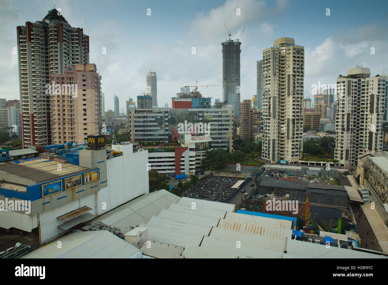 Lower parel skyline hi-res stock photography and images - Alamy