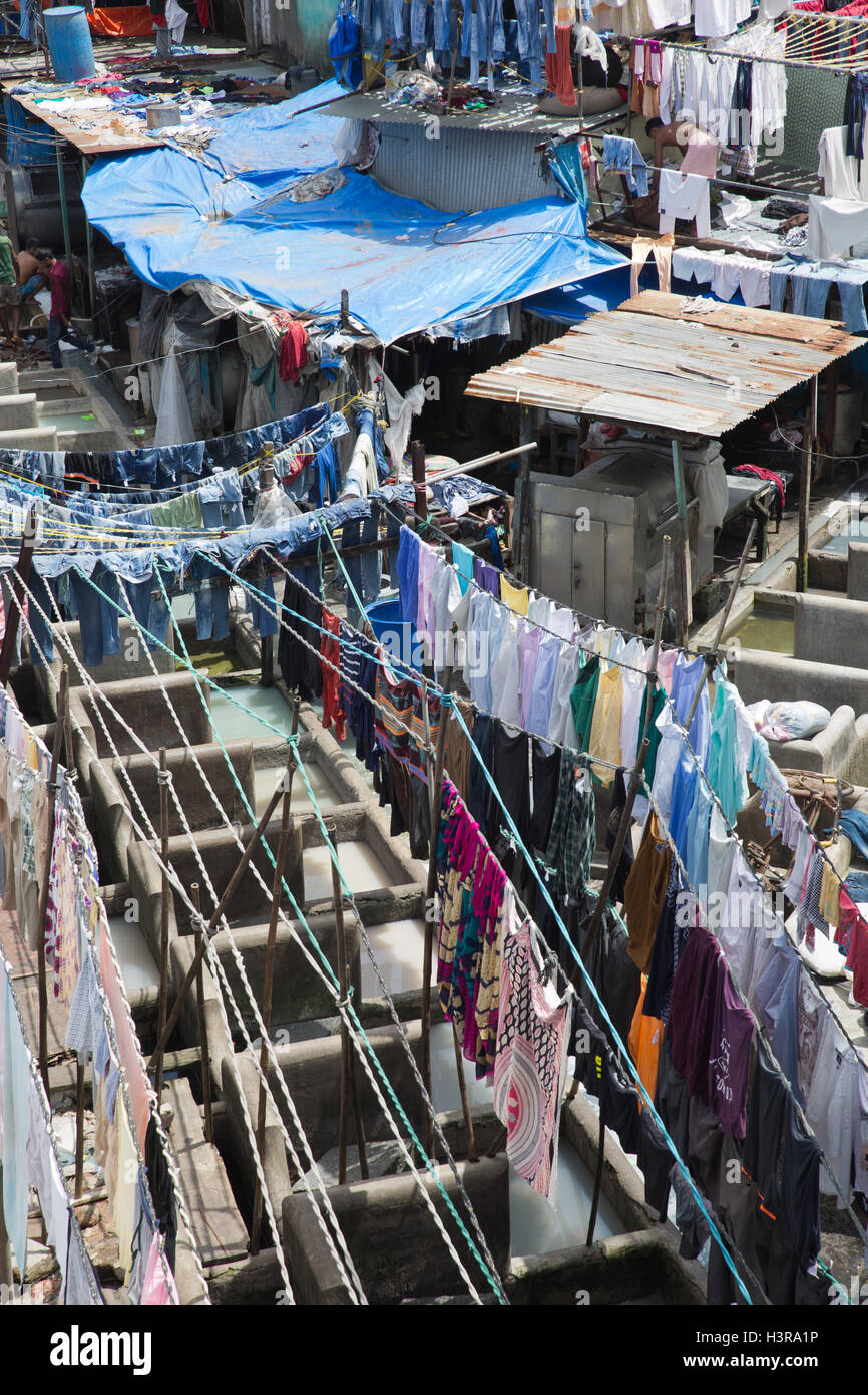 Dhobi Ghat (Mahalaxmi Dhobi Ghat Stock Photo - Alamy