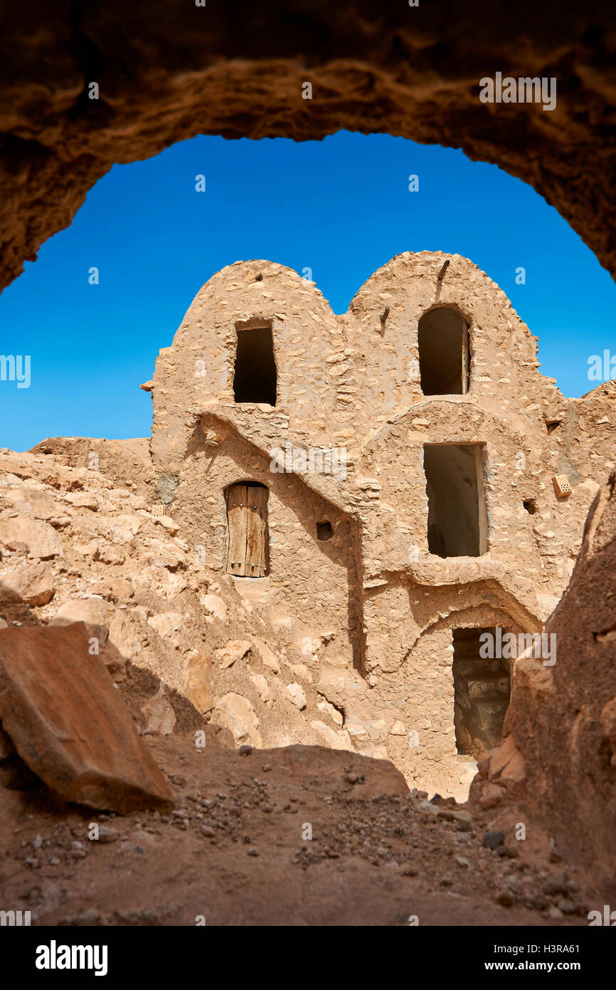 The northern Sahara ghorfa storage graneries of the traditional Berber ...
