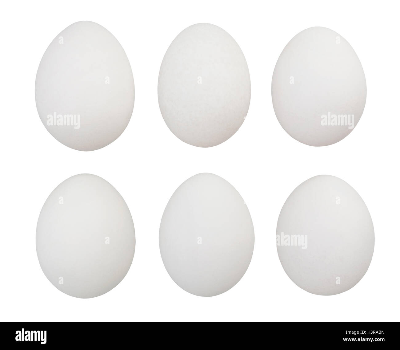 Hen eggs isolated on Cut Out Stock Images & Pictures - Alamy